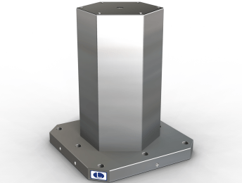 Plain Hexagonal Tooling Column | 1st Machine Tool Accessories Ltd
