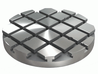 T-Slotted Round Base Plate | 1MTA