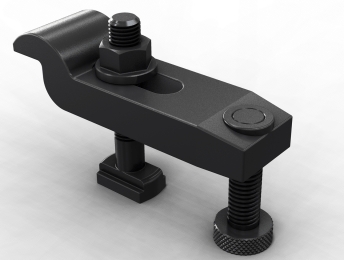 Threaded Goose Neck Clamp | 1MTA