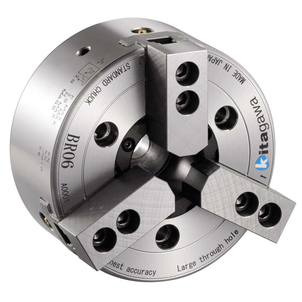 BR Series - Large Bore 3 Jaw Power Chuck | 1MTA