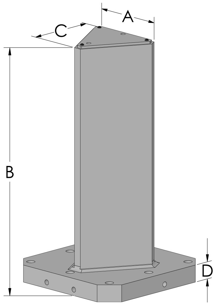 Triangle Tooling Column | 1MTA