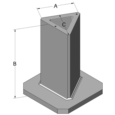 Triangle Tooling Column - 1st Machine Tool Accessories Ltd